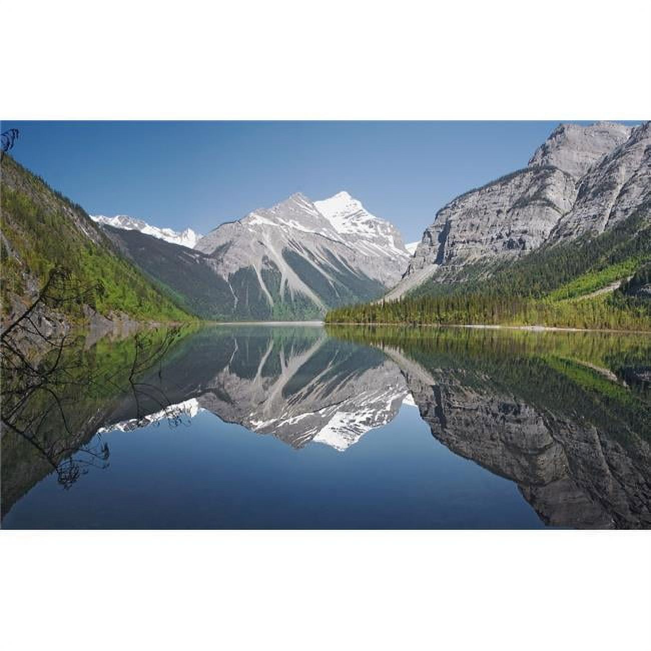 Mckinney Lake Mount Robson Provincial Park Jasper Alberta Canada Poster ...