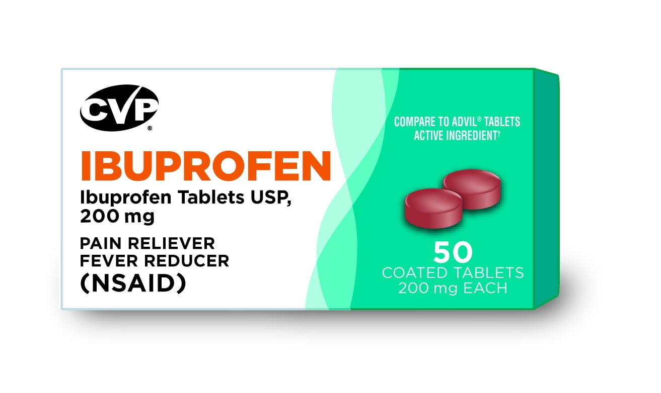 Mclane Company Cvp Ibuprofen Tablets HSA/FSA Eligible - Walmart.com