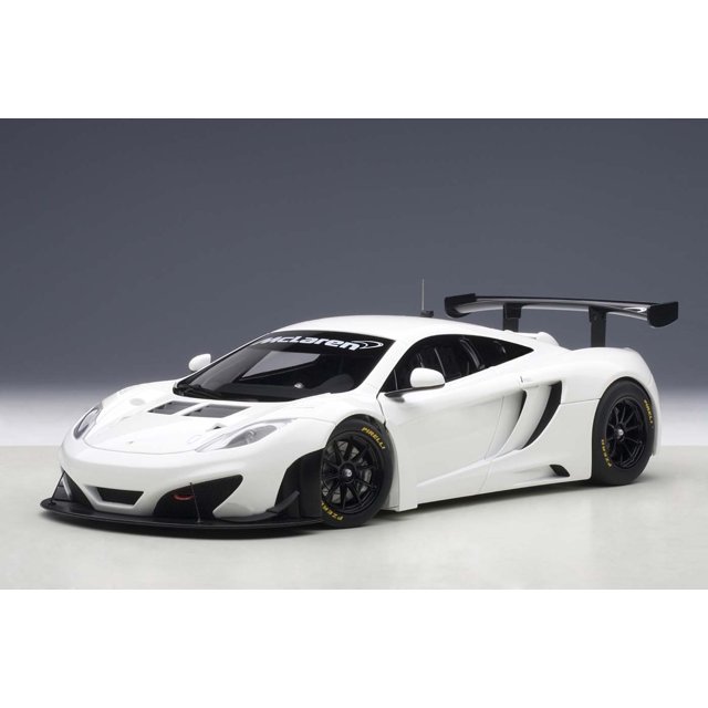 Mclaren 12C GT3 White 1/18 Diecast Model Car by Autoart - Walmart.com