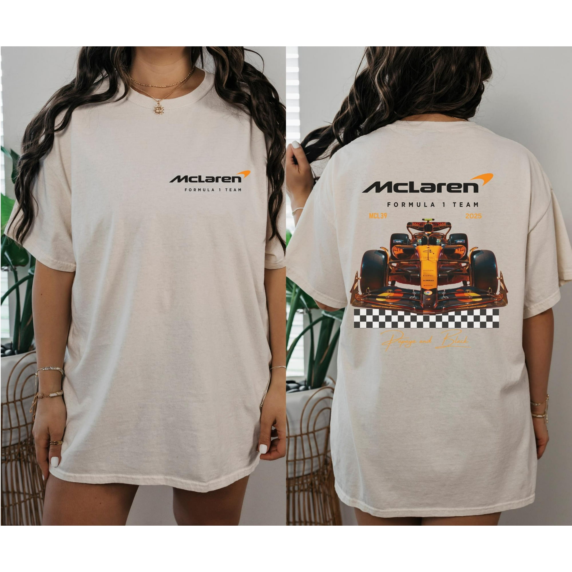 Mclaren 2025 Unisex T-shirt Formula One F1 Tee Gift of Land0 Norr!s and ...