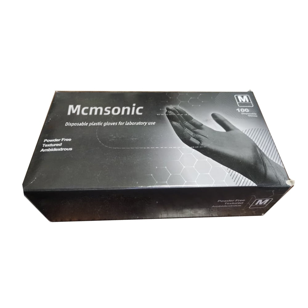 Mcmsonic Disposable plastic gloves for laboratory use,Ultra-Strong with ...