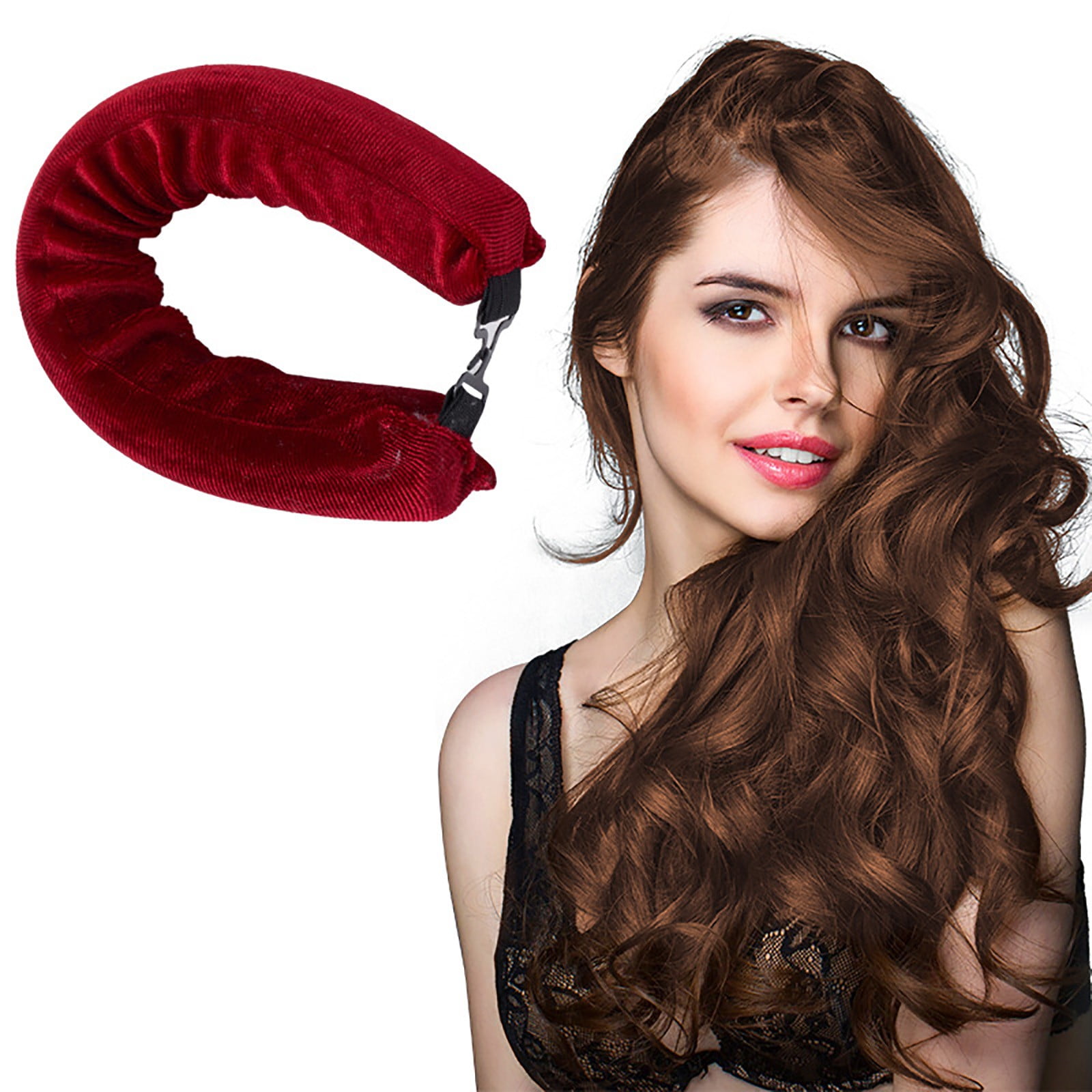 Mcolor Heatless Hair Curler - Satin Covered Heatless Hair Curlers for ...