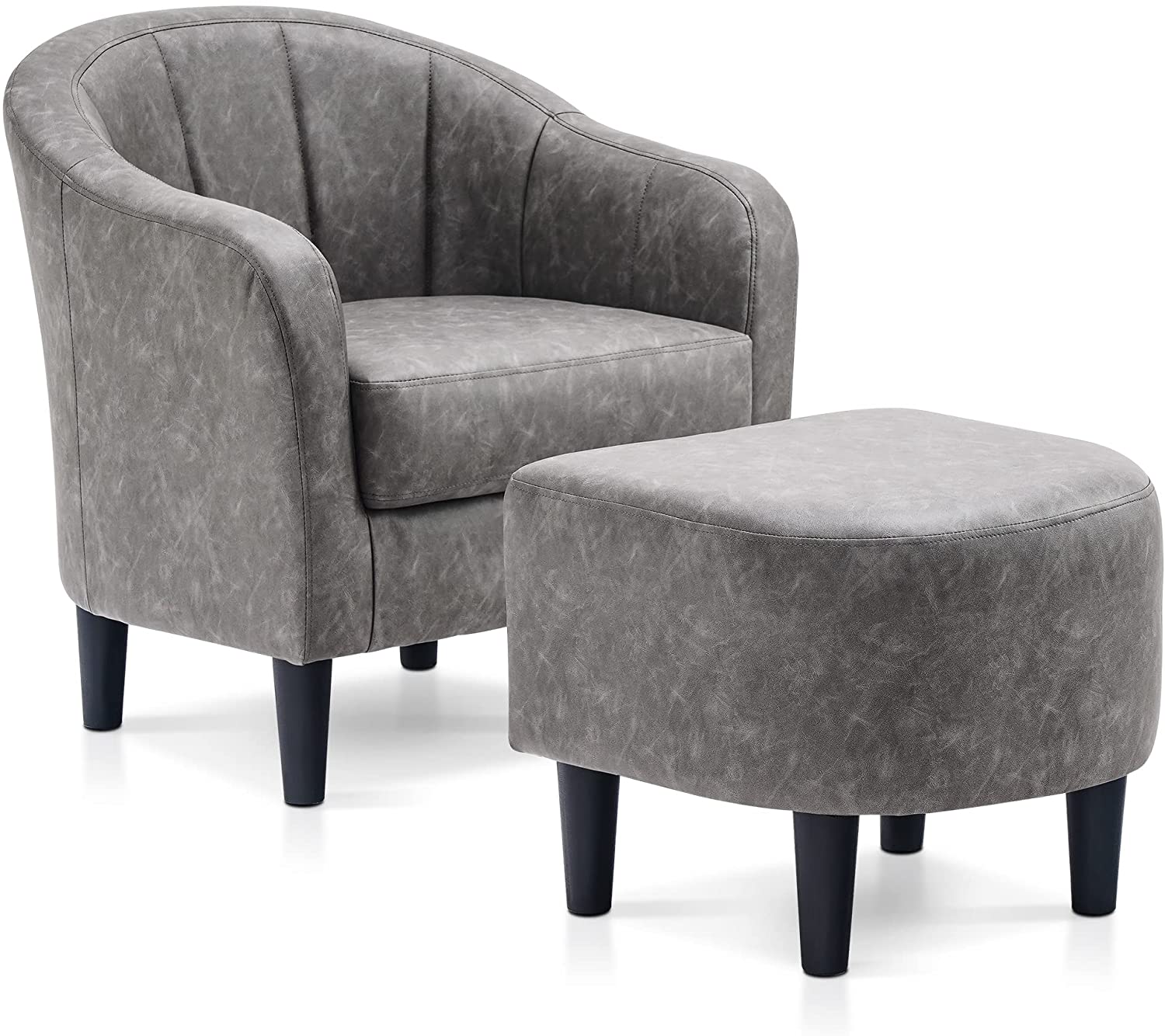 Mainstays Microfiber Tub Accent Chair, Berry Red - Walmart.com