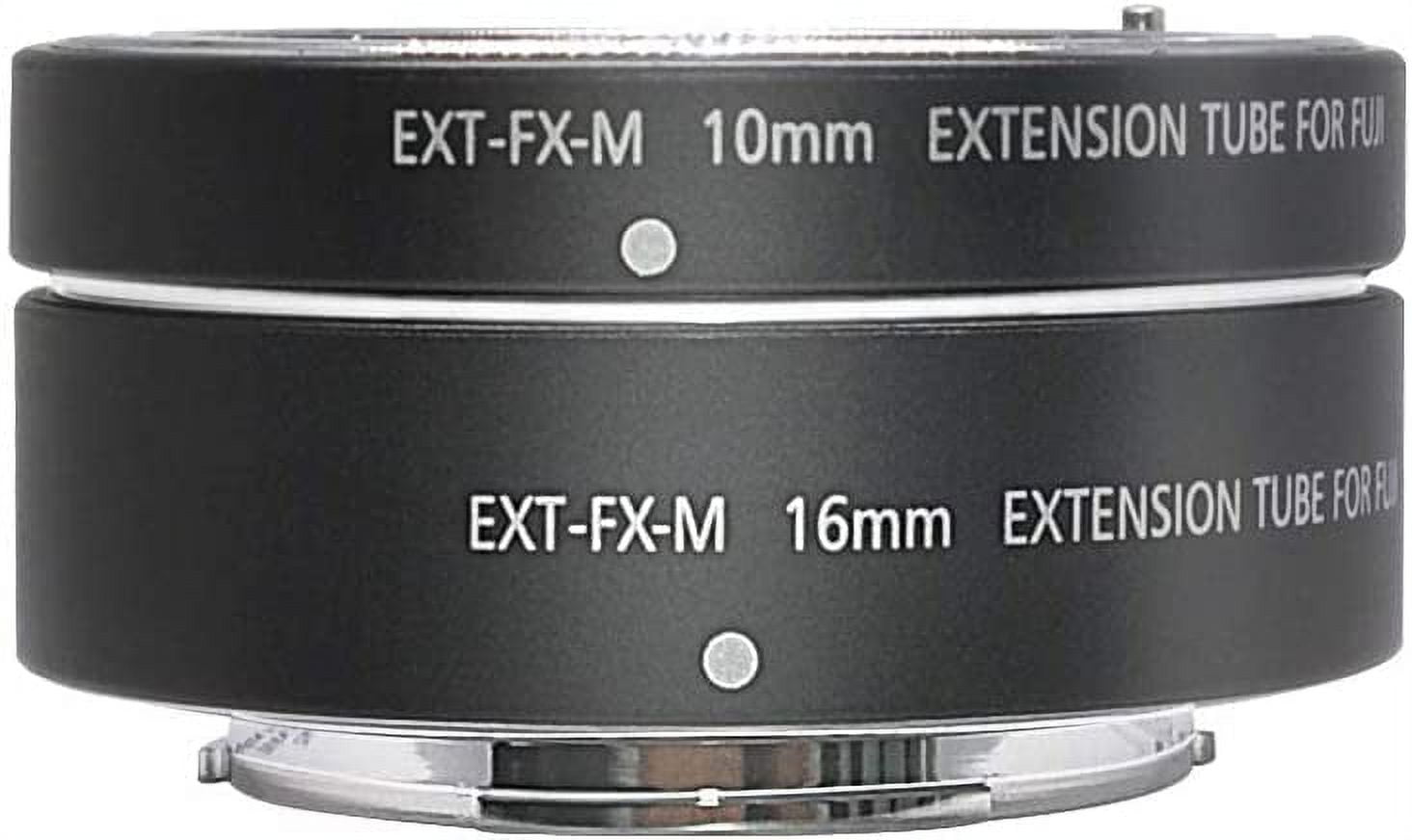 Mcoplus EXT-FX-M Metal Auto Focus Macro Extension Tubes Set(10+16mm ...