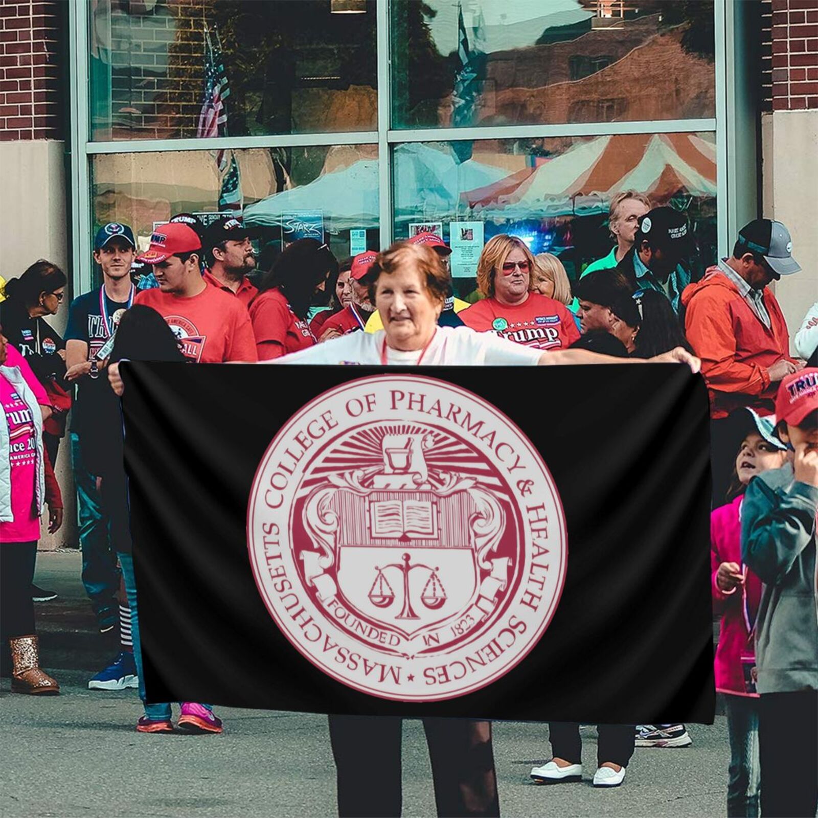 Mcphs University Logo Banner Breeze Flag Outdoor Flags Home Flag Garden Flag 3 'X 5' Ft ...