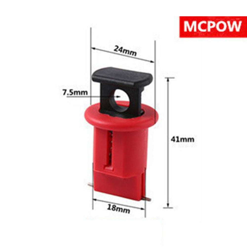 Mcpow-Mcb Lock Circuit Breaker Lockout Device Push Pin Lock Off ...