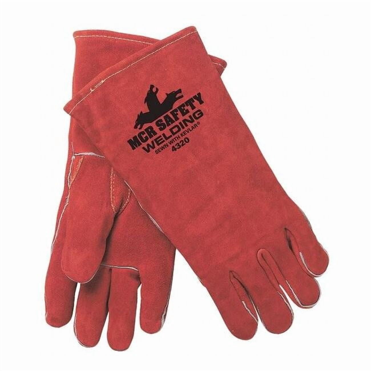 Mcr Safety Welding Gloves,Stick,XL/10,PK12 4320 - Walmart.com