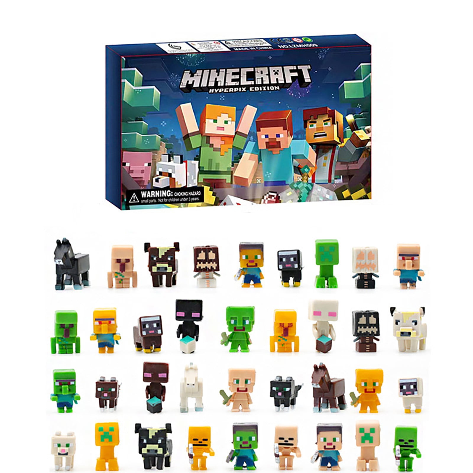 Mcraft Advent Calendar 2024: Christmas Countdown Calendar to Joy with ...