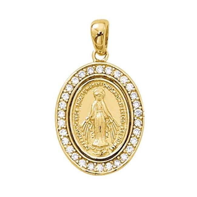 Mcvan J701 18 in. CH Miraculous CZ Boxed Necklace - Walmart.com