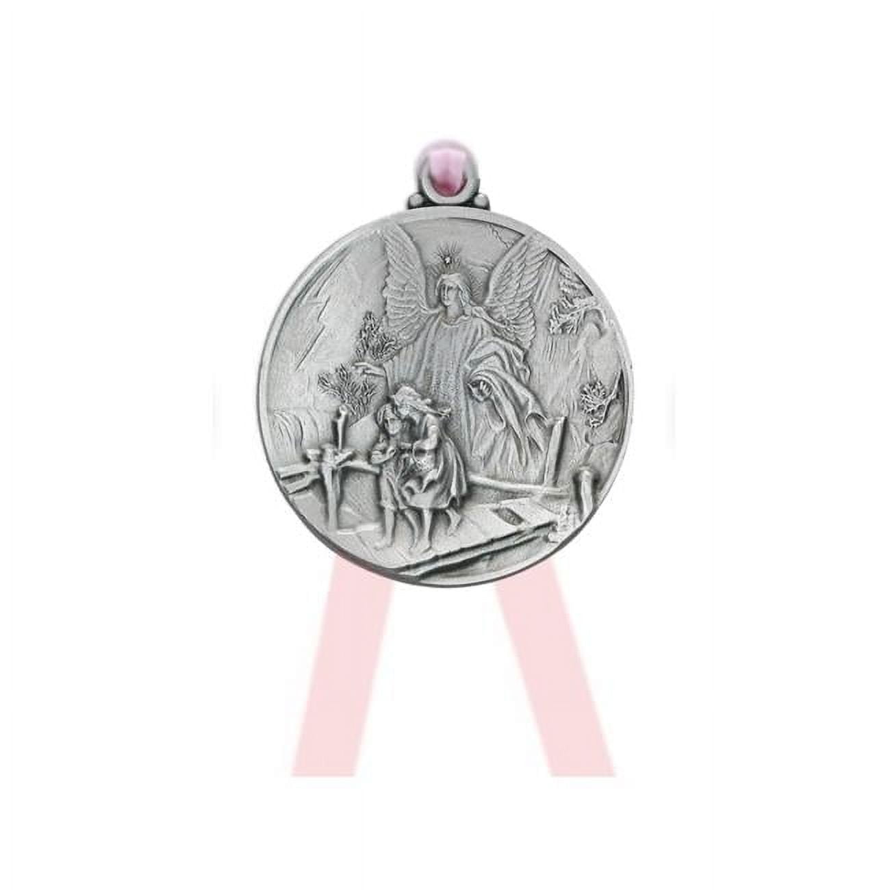 Mcvan PW12-GAP Pewter Guardian Angel Crib Medal with White Ribbon ...