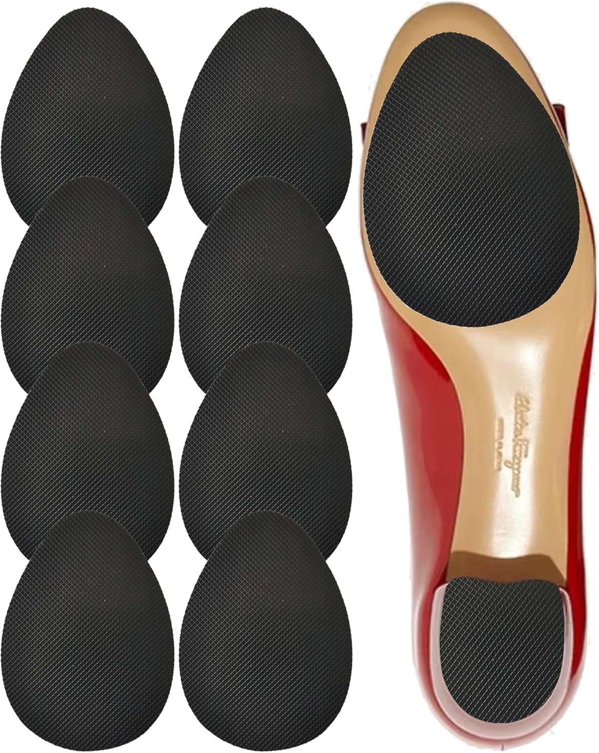 Mcvcoyh 4 Pairs Shoe Sole Protectors, Anti Slip Pads for Shoes, Self ...