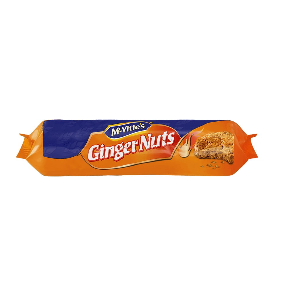 Mcvitie's Ginger Nuts Biscuits 250g (Pack of 3) - Walmart.com