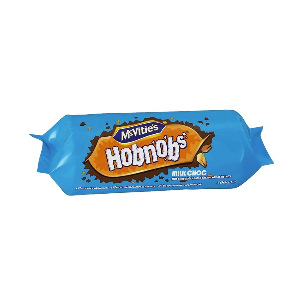 Mcvitie's Hobnobs Milk Chocolate Biscuits 262g (Pack of 2) - Walmart.com