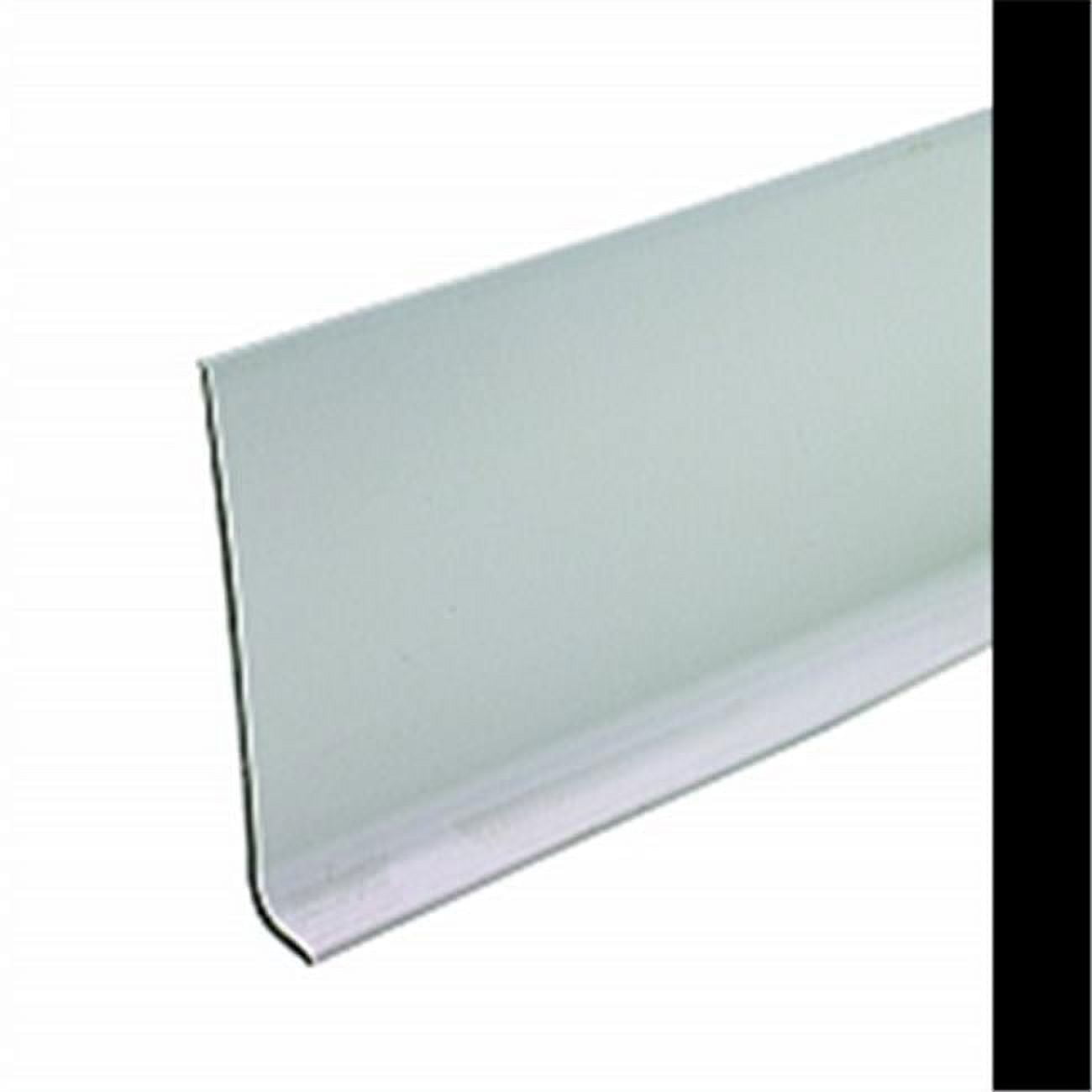 Md Building Products 75291 4 ft. x 4 x 0.08 in. Silver Gray Vinyl Cove ...