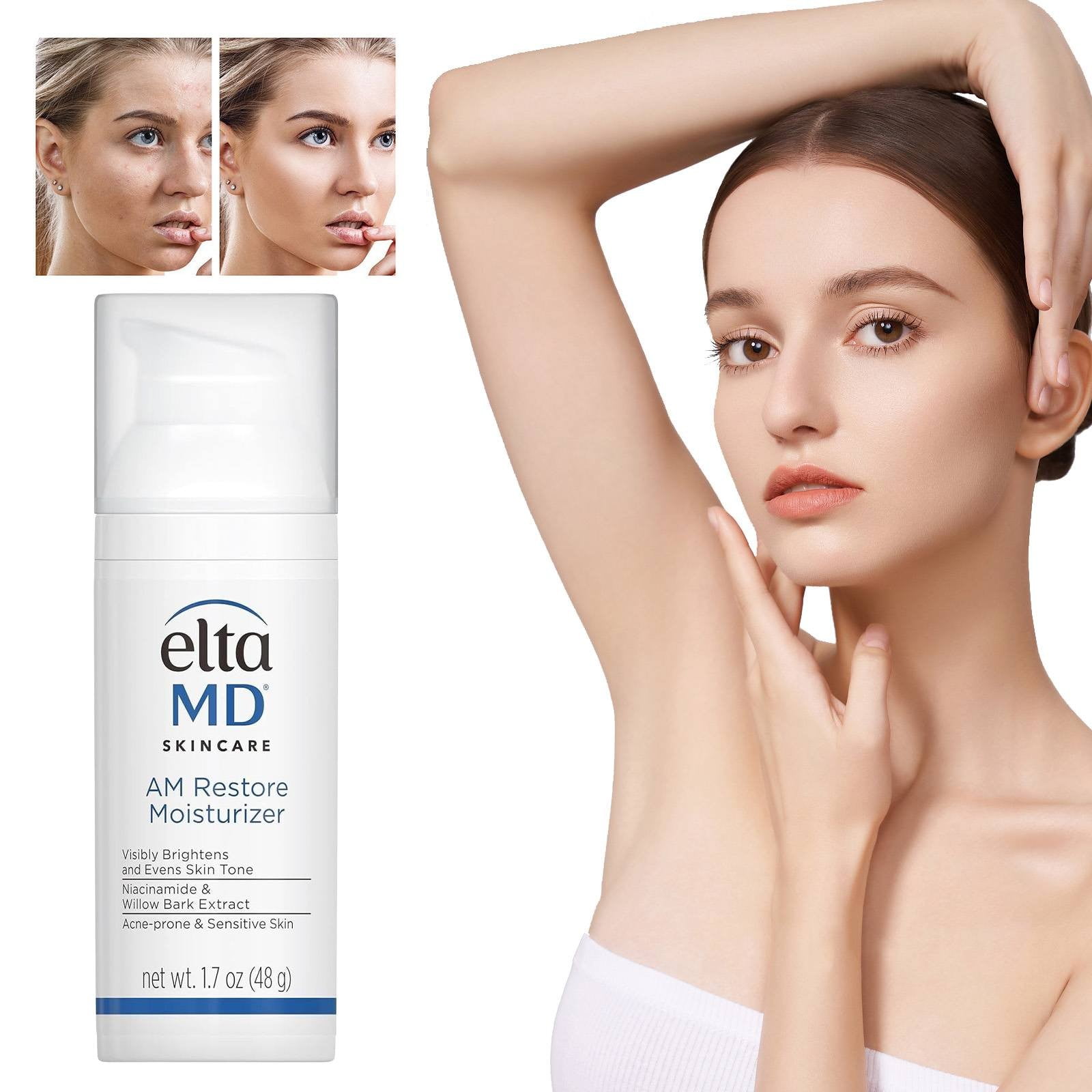 MdAM Restore Face Moisturizer for Women and Men, Light Moisturizer Face Cream, Reduce Flaky Skin ...