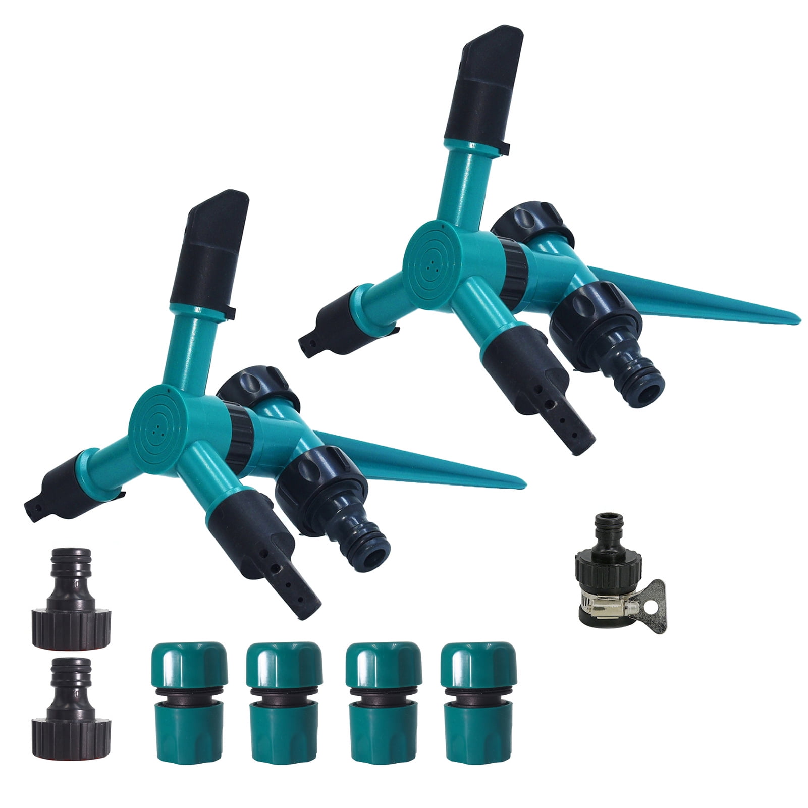 Mdesiwst 1 Set Stable Leak Free Water Sprinkler Plastic Sturdy Trident ...