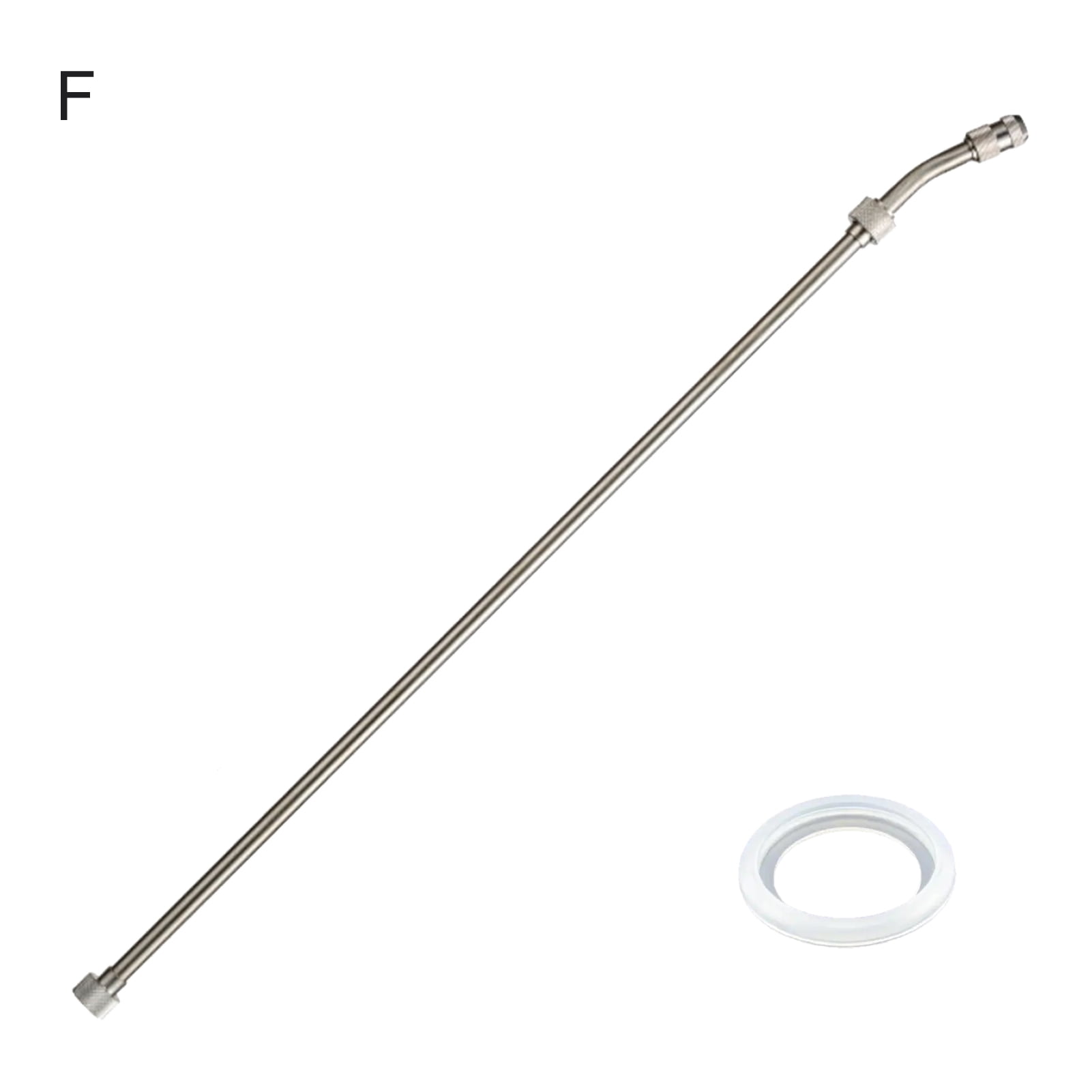 Mdesiwst 90 Degrees Curved Wash Hose Rod High Pressure Sturdy Watering ...