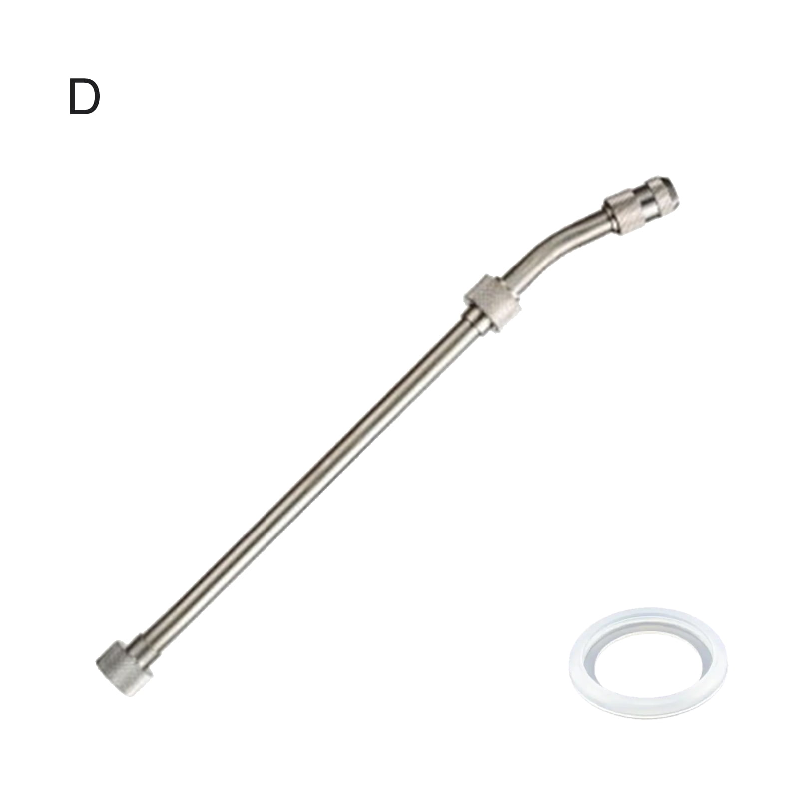 Mdesiwst 90 Degrees Curved Wash Hose Rod High Pressure Sturdy Watering ...