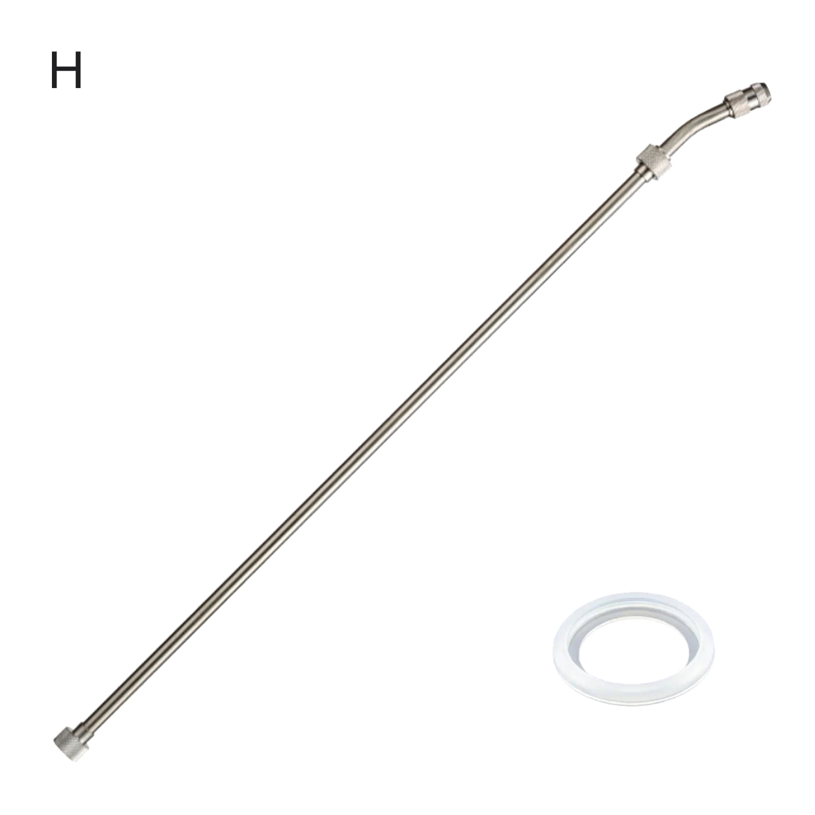 Mdesiwst 90 Degrees Curved Wash Hose Rod High Pressure Sturdy Watering ...