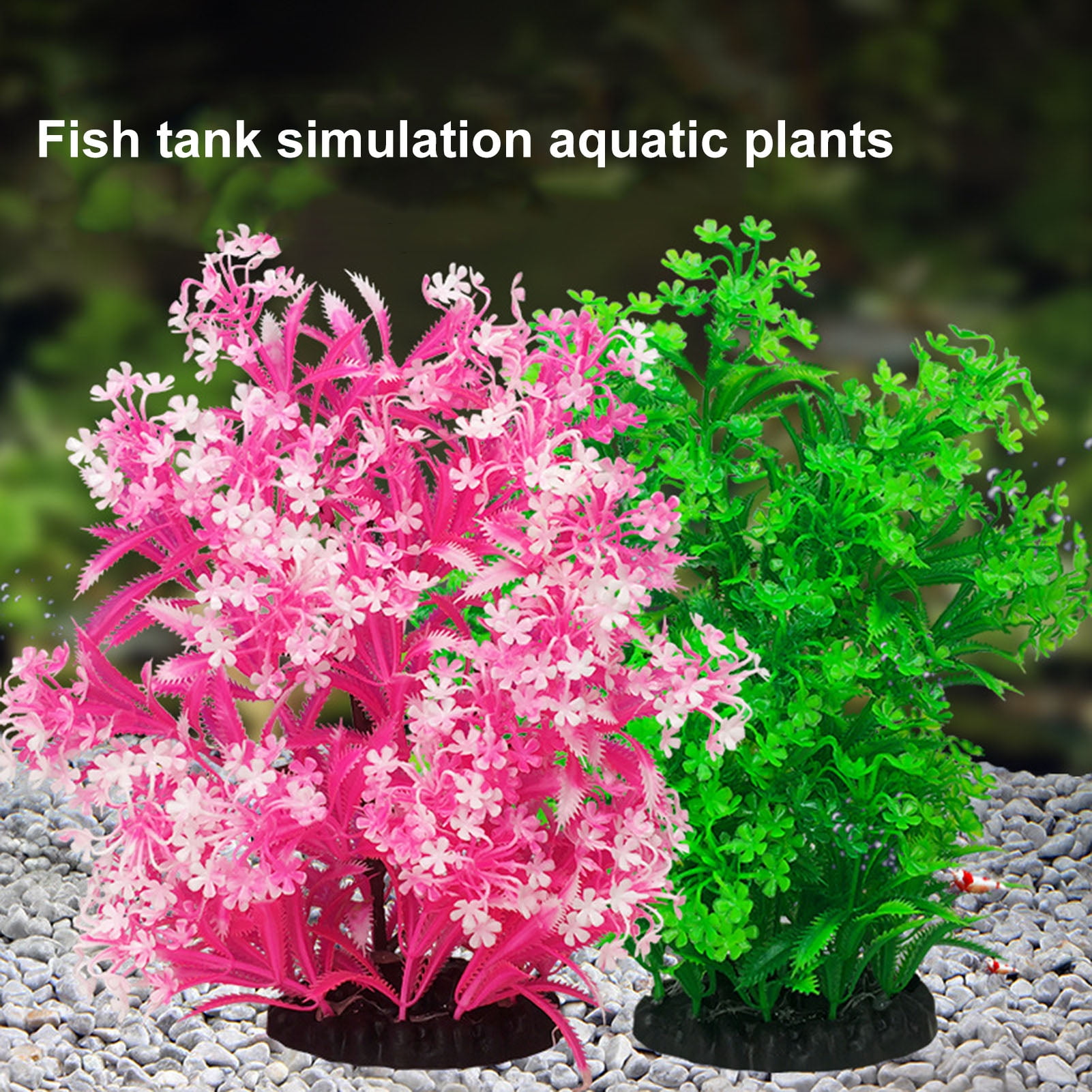 Mdesiwst Artificial Water Plant for Fish Tank Artificial Water Plant ...