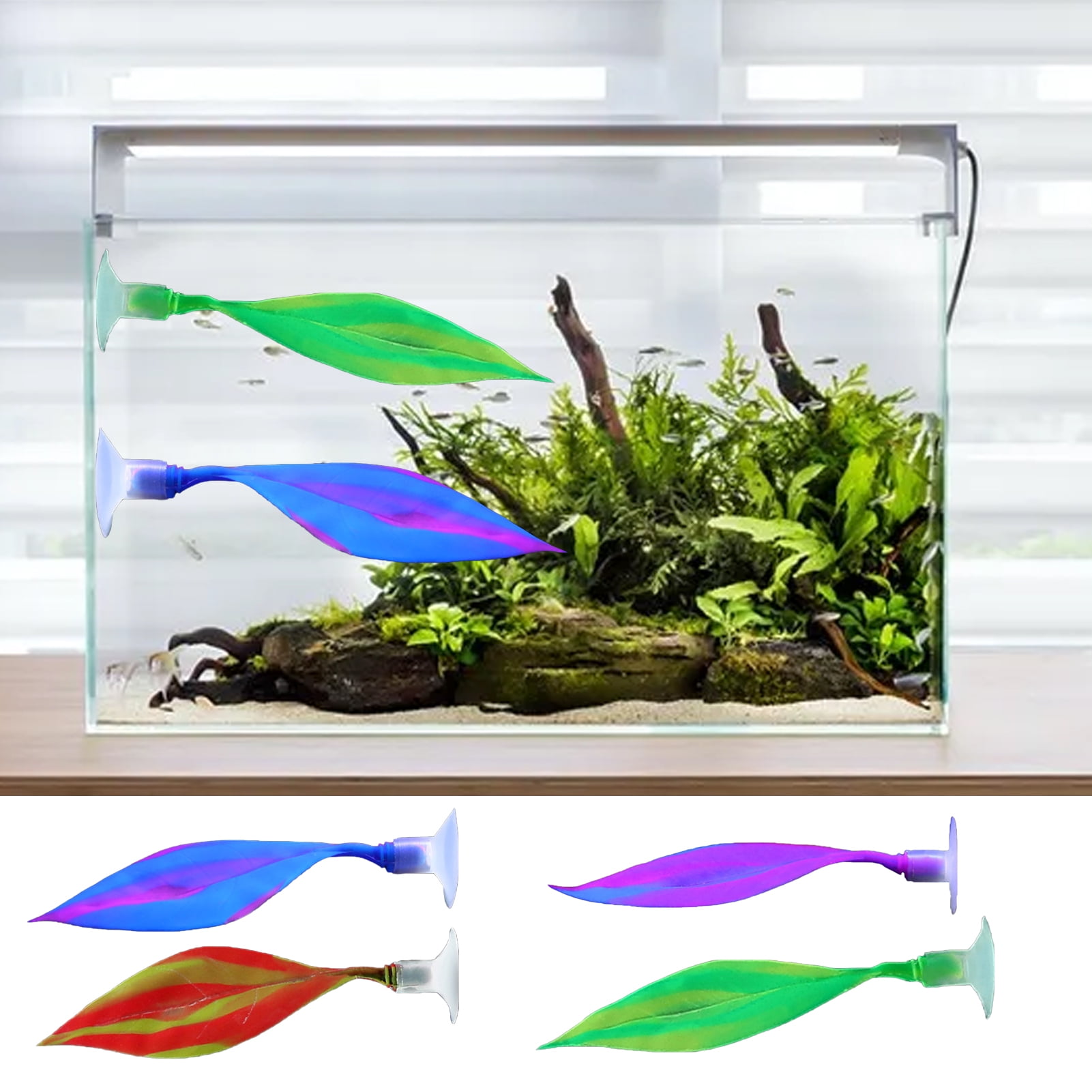 Mdesiwst Fish Leaf Hammock Simulating Fish Breeding Natural Habitat ...