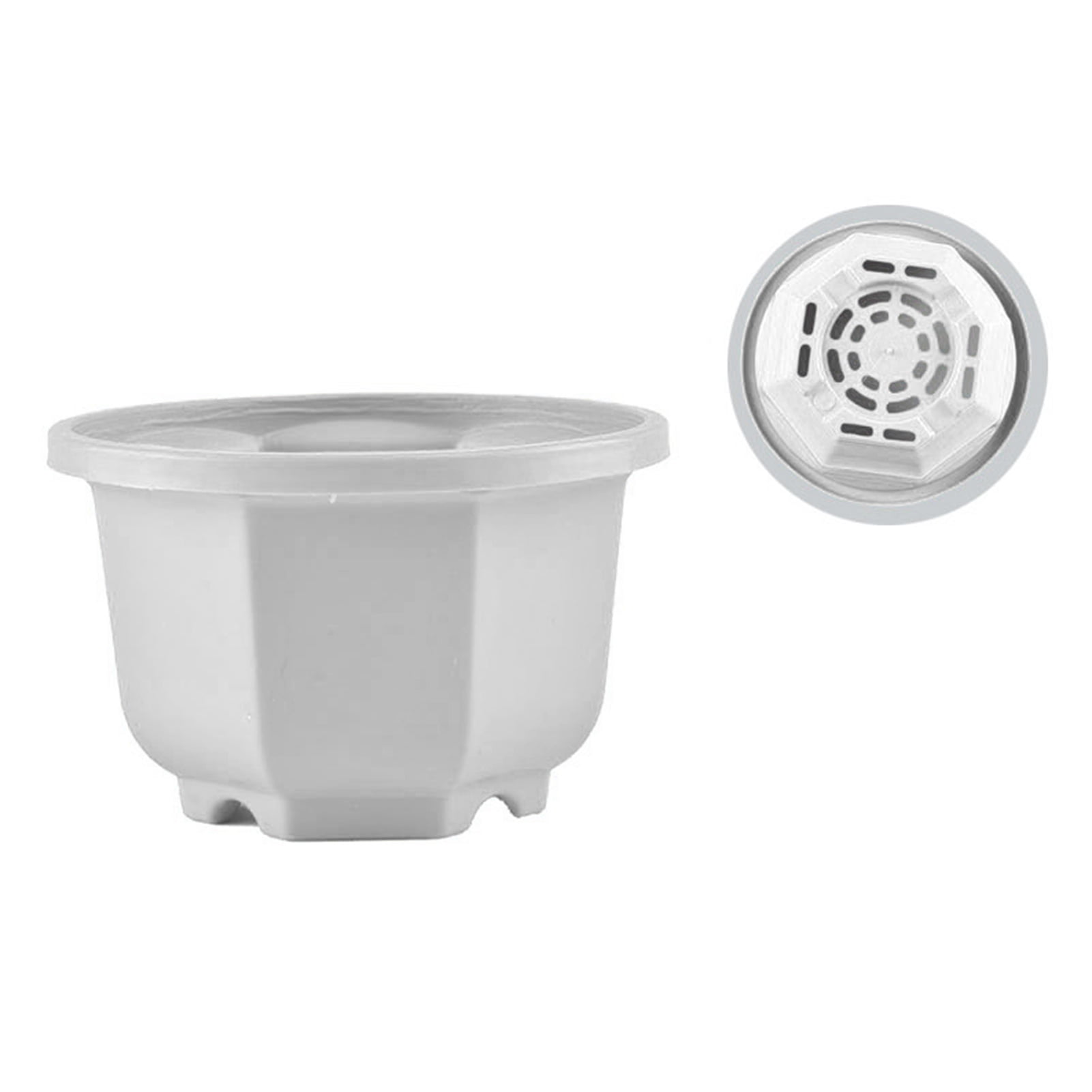 Mdesiwst Flower Pot Eco-friendly Drainage Hole Plastic Modern Hanging ...