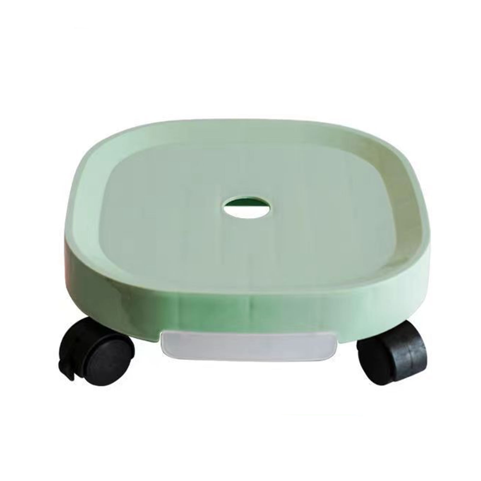 Mdesiwst Flower Pot Tray with Roller Wheel Movable Grid Bottom Strong ...