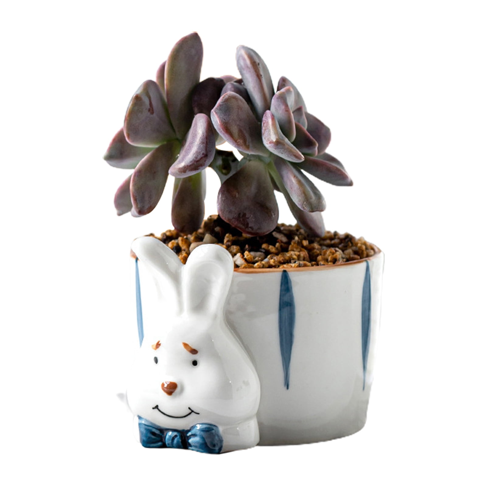 Mdesiwst Flowerpot Animal Cartoon Ceramic Multi-color Vertical Garden ...