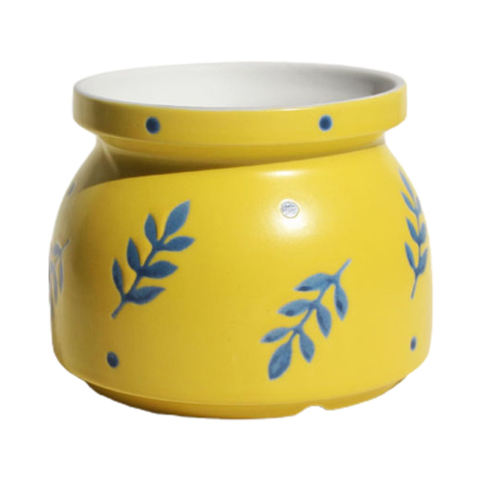 Mdesiwst Flowerpot Cute Decorative Ceramic Bright-colored Flower ...