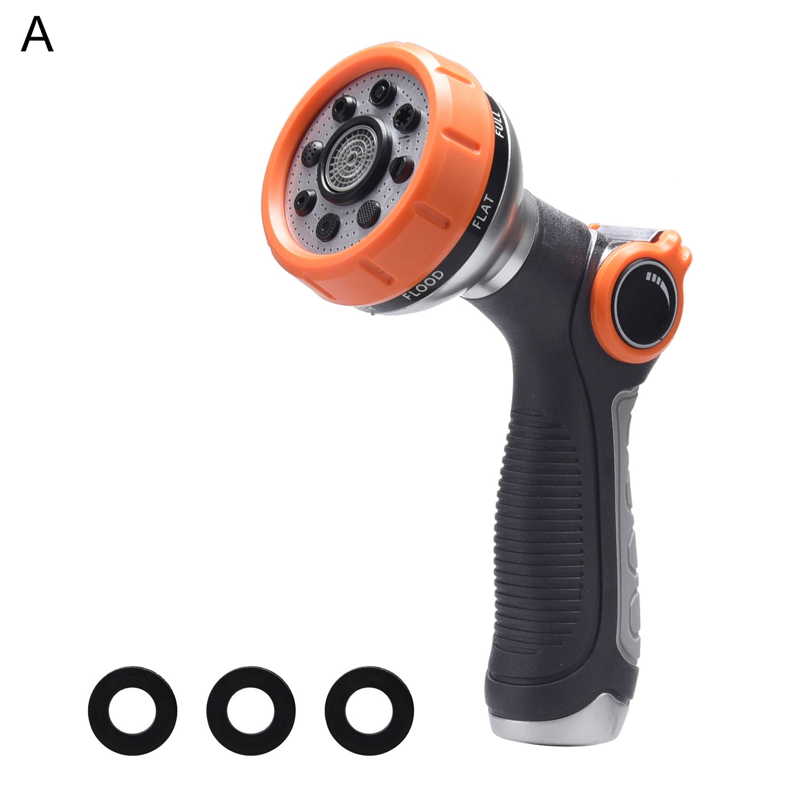 Mdesiwst Hose Nozzle 8 Mode Easy Assembly ABS High Pressure Tube Nozzle ...