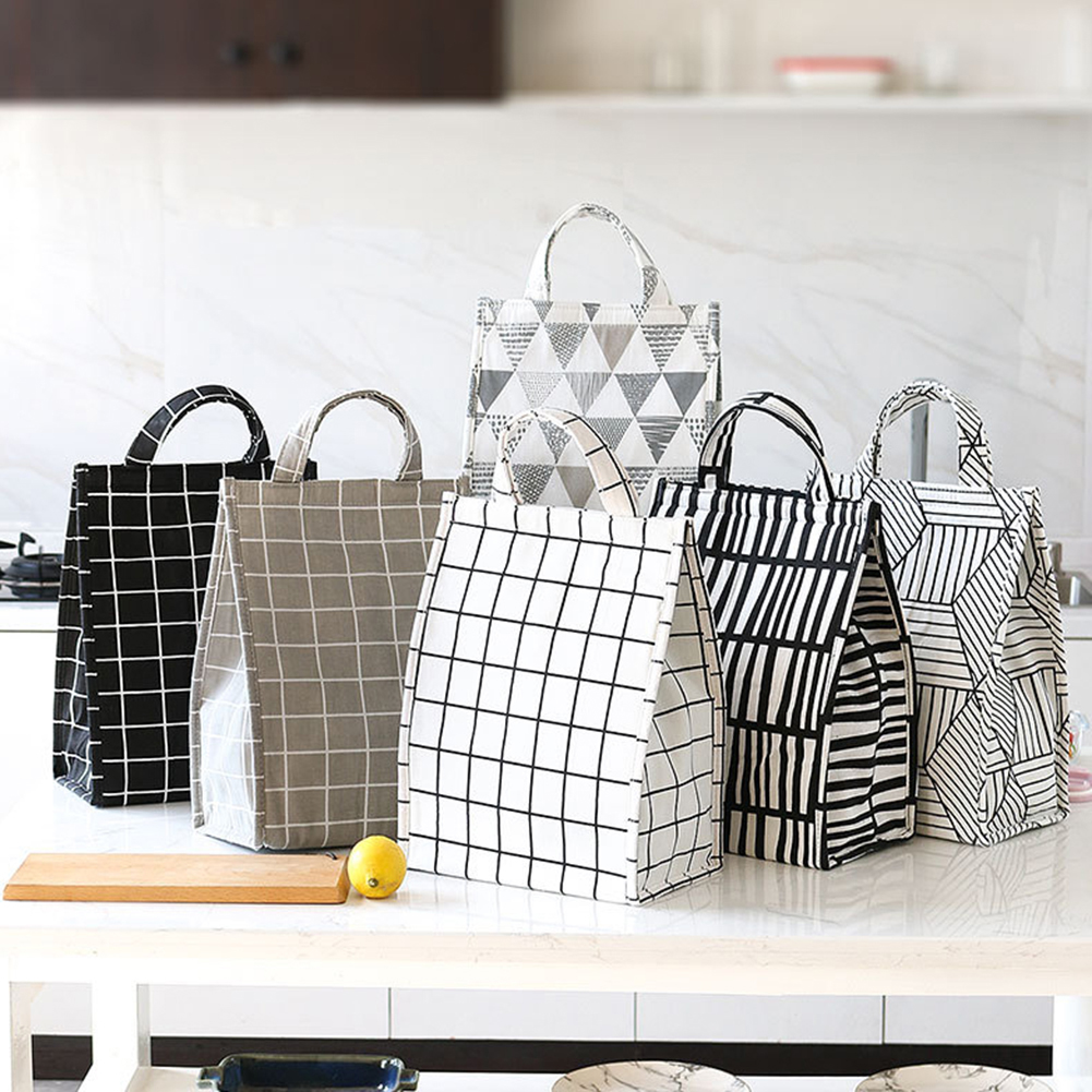 Mdesiwst Lunch Bag, Insulated Lunch Tote Bags for Women Men, Portable ...