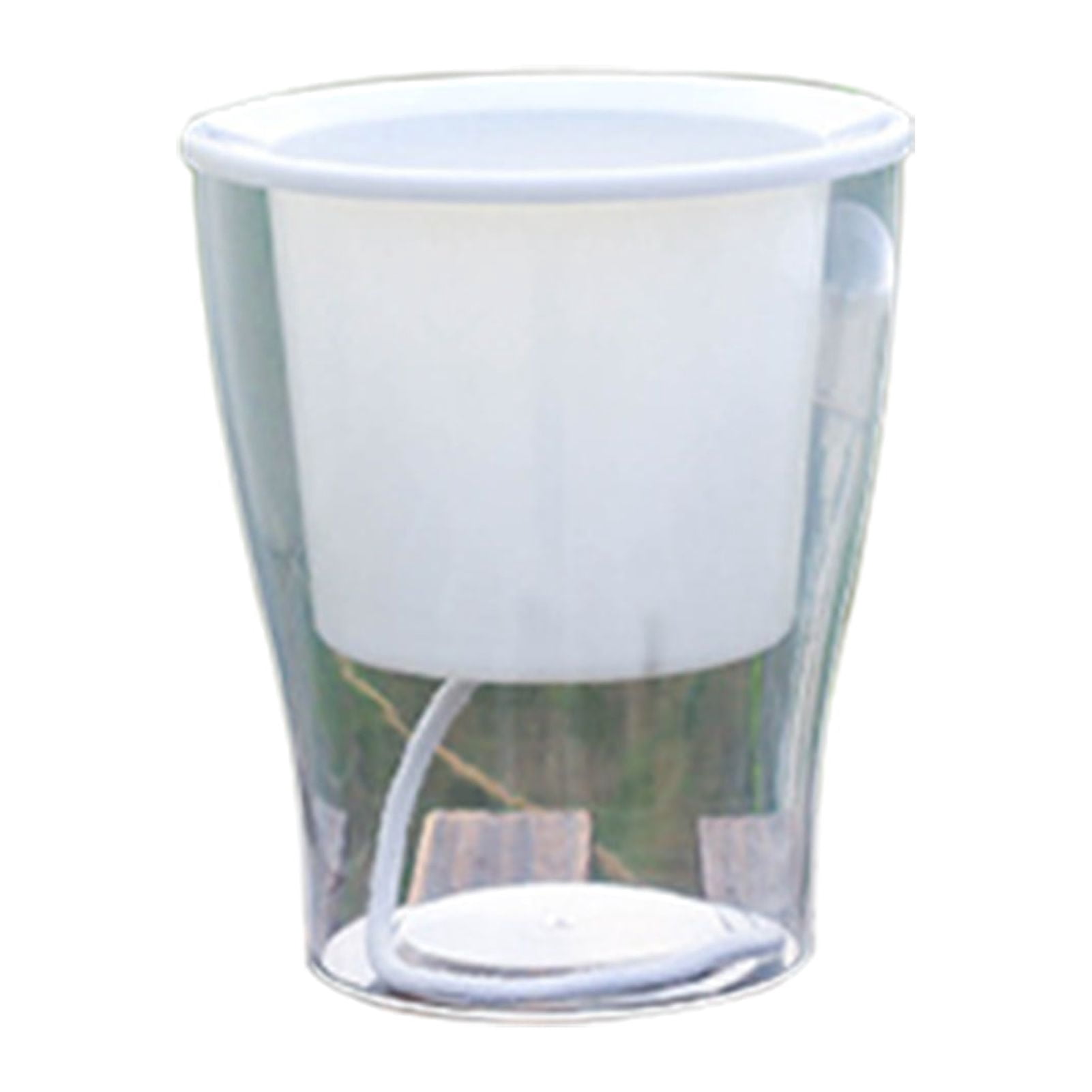 Mdesiwst Portable Flower Pot Temperature Resistant ABS Self Watering ...