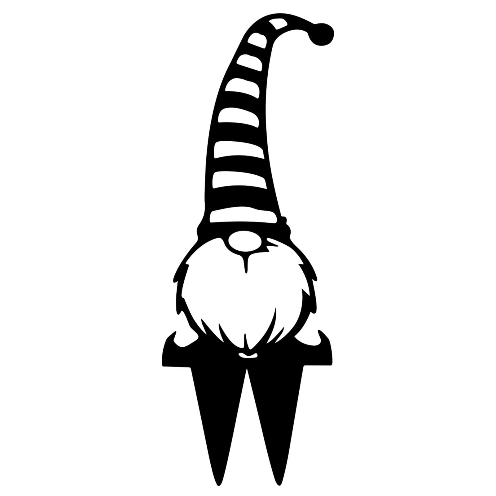 Mdesiwst Silhouette Stake Eye-catching Exquisite Iron Art Outdoor ...