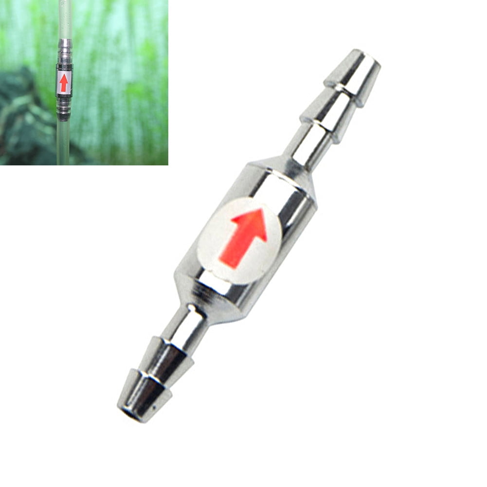 Mdesiwst Stainless Steel Carbon Dioxide Check Valves Aquarium CO2 ...