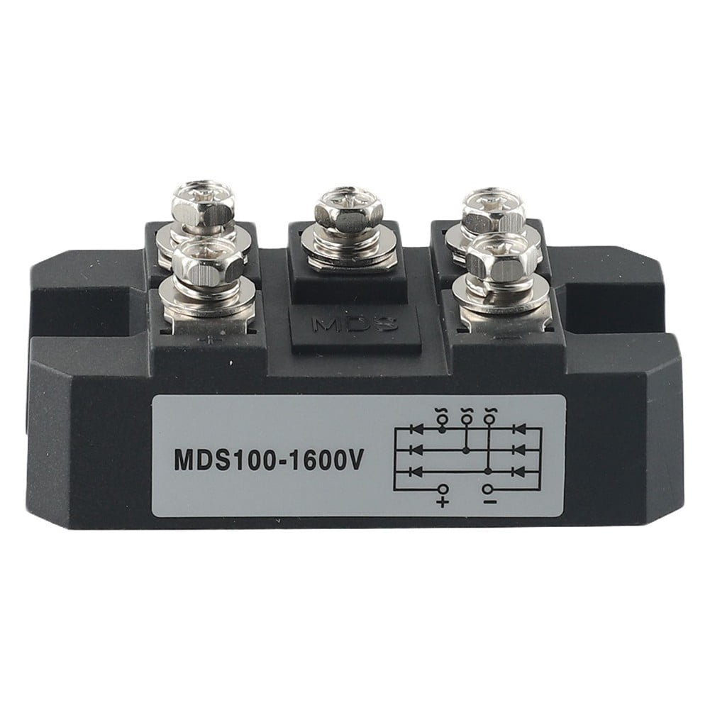 Mds-100A 1600V 5 Terminals 3-Phase Full-Way Diode Module Rectifier for ...