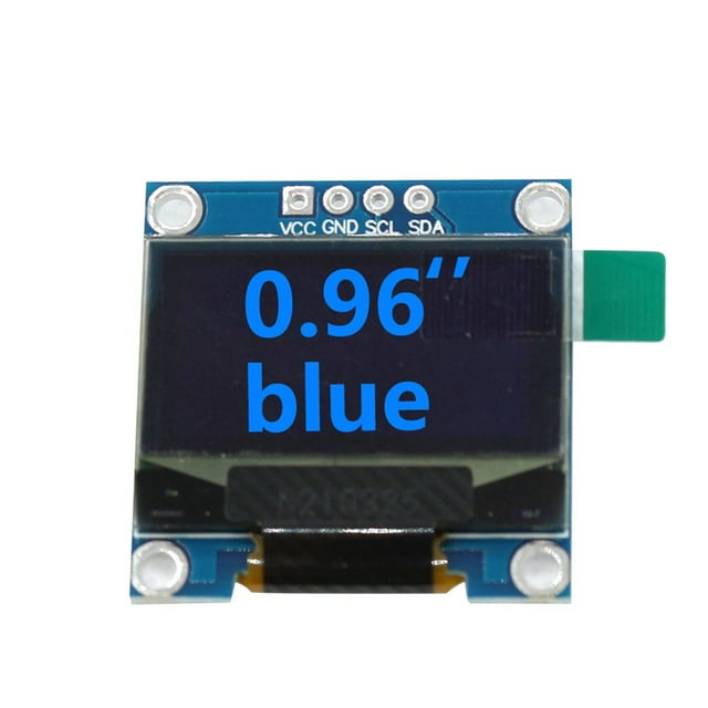 Mduoduo 0.96 inch OLED IIC Serial White OLED Display Module 128 Pcs64 I2C SSD1306 - Walmart.com
