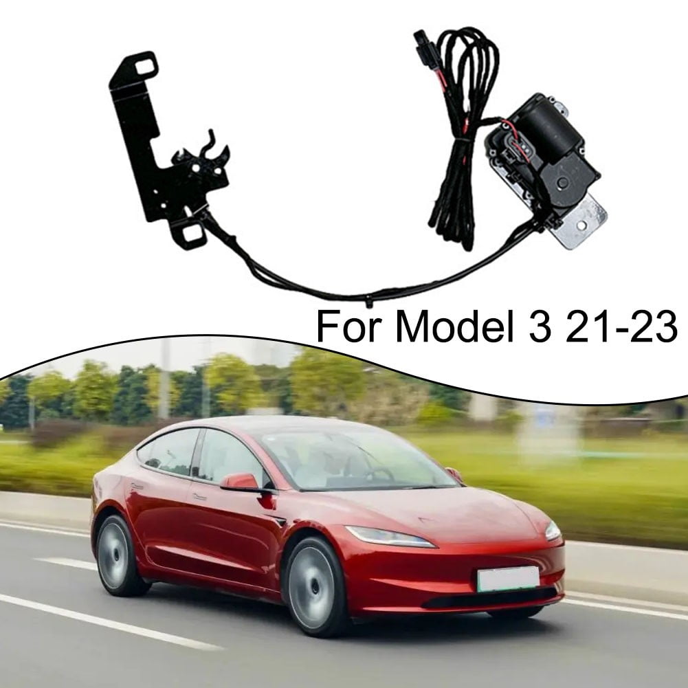 Mduoduo 1PC Front Trunk Electric Suction Lock Automatic Closing Black ...