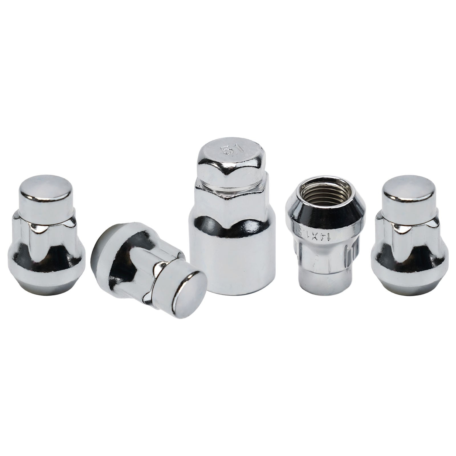 Mduoduo 1set Car Locking Wheel Nuts For Most Cars M14X1.5 For FordHonda ...