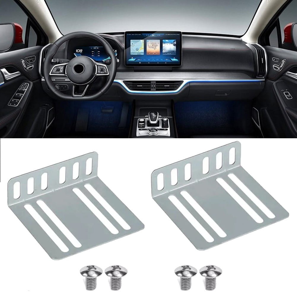 Mduoduo 2 Din Car Radio Installation Kit MP5 Mounting Holder Support ...