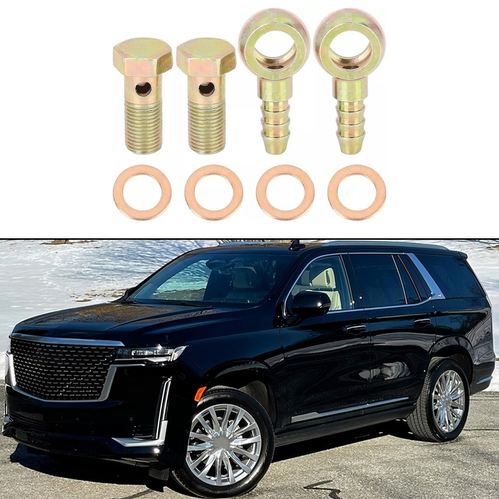 Mduoduo 2 Sets For Banjo Hose Barb Bolt Fittings Banjo Bolt Washer Car ...