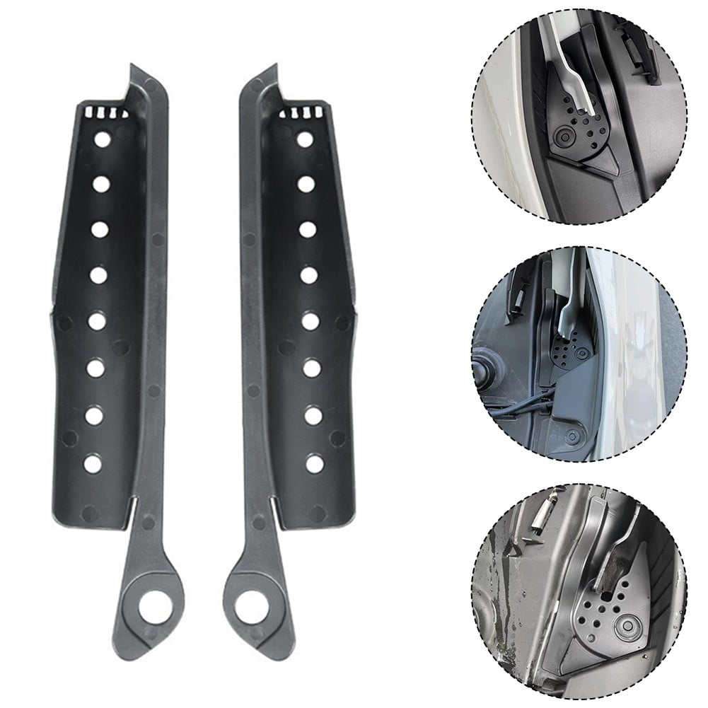 Mduoduo 2x Car Wiper Drain Slot Modification Kit Hood Hinge Limit Cover ...