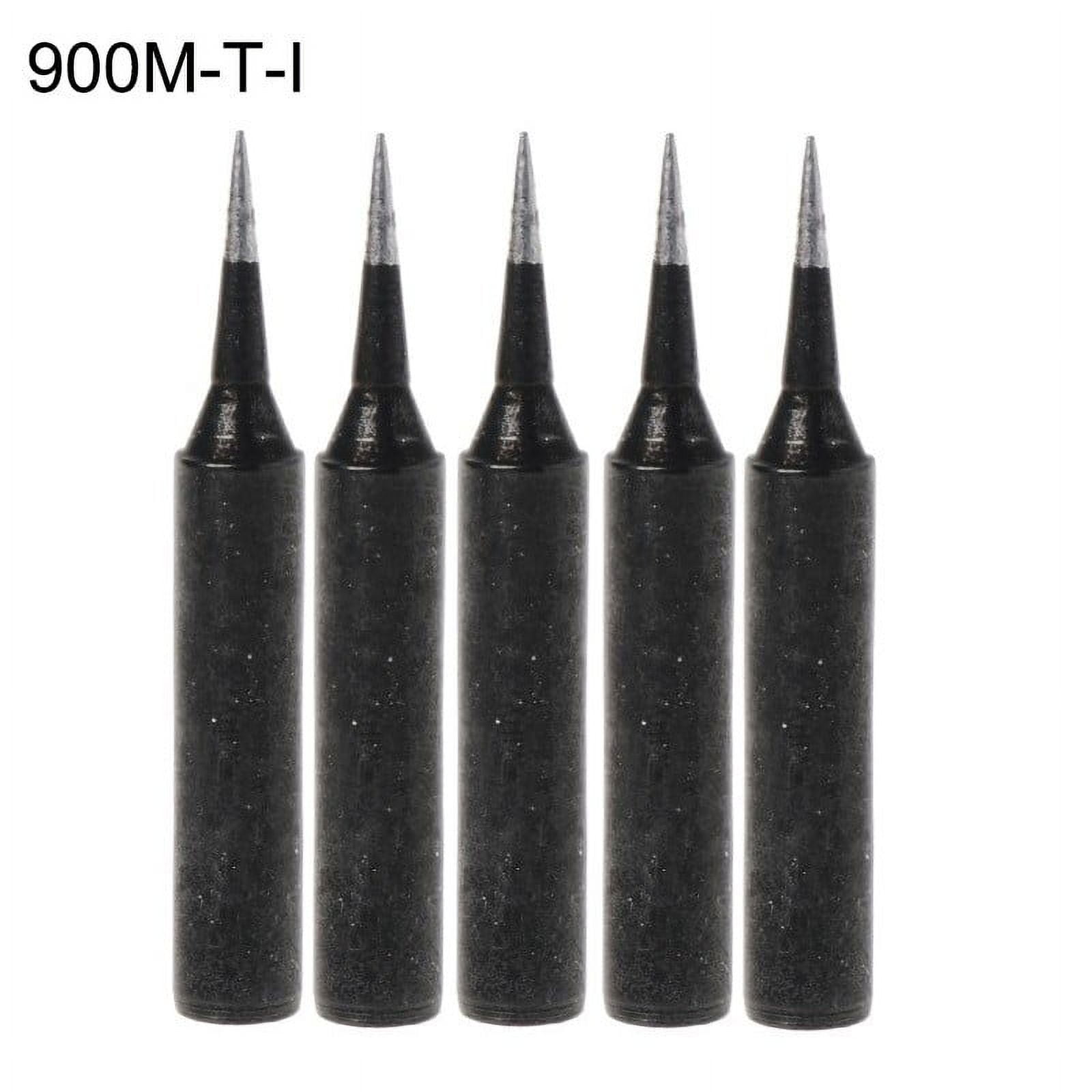 Mduoduo 5 Pcs Solder Soldering Iron Tip 900M-T Lead Free for Hakko ...