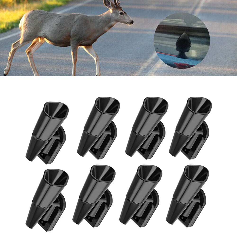 Mduoduo 8 Pcs Ultrasonic Car Deer Whistle Animal Repeller Auto Safety e ...