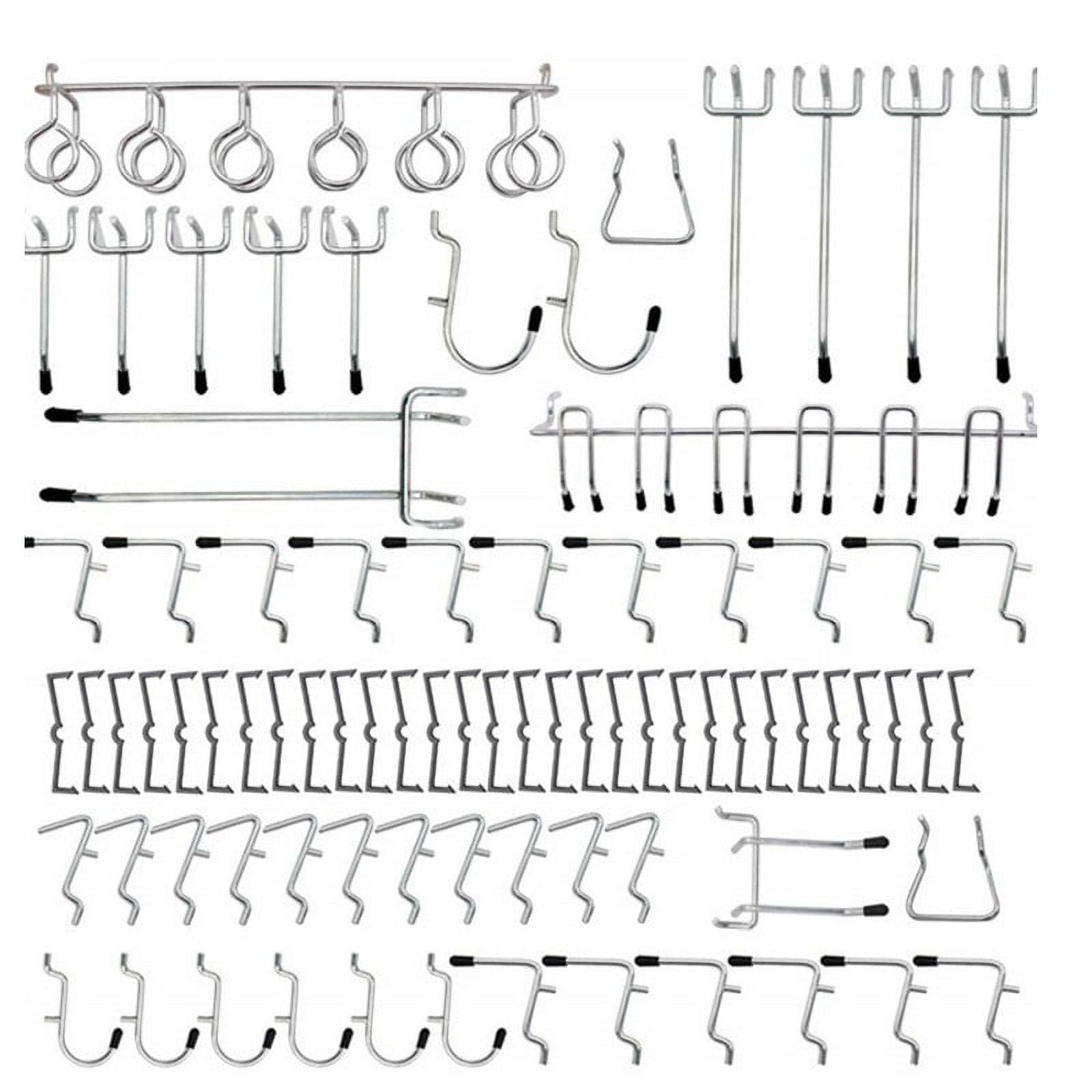 Mduoduo 81 Pcs Pegboard Hooks,Peg Hook Heavy Duty Peg Board Hook Set ...