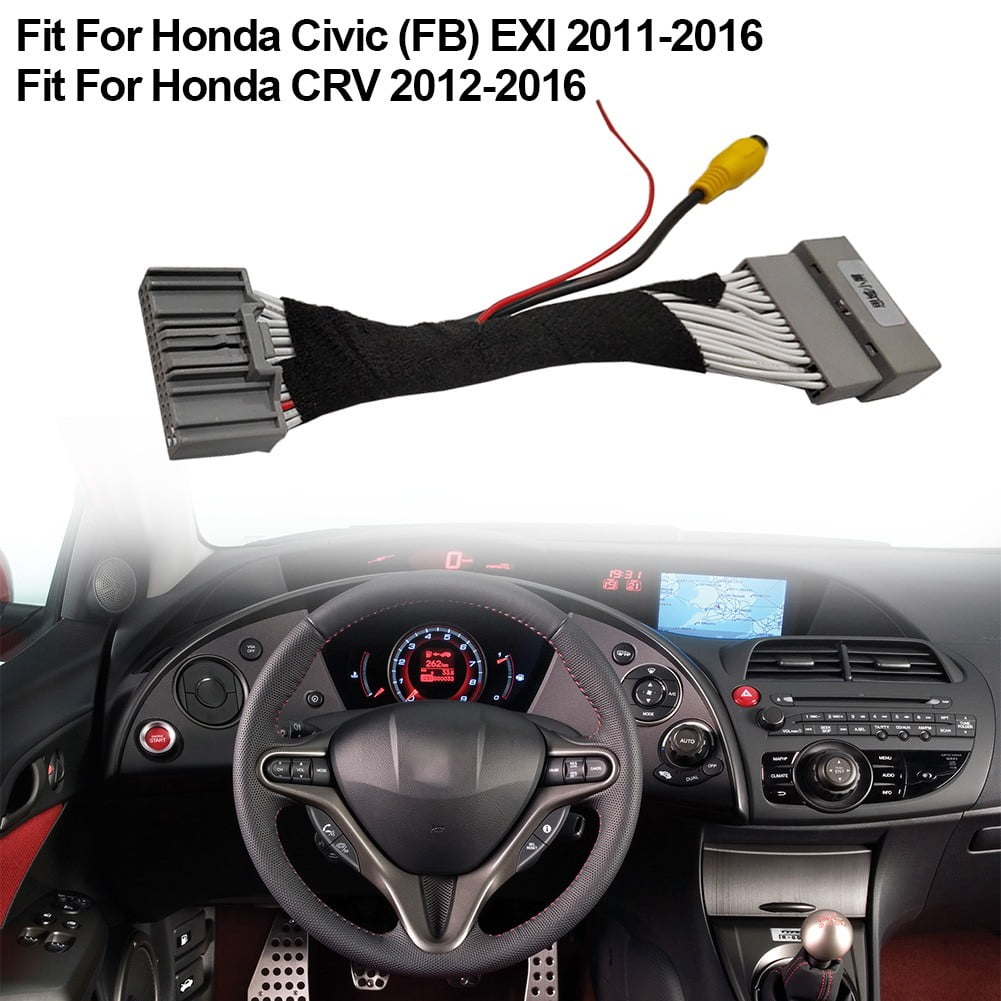 Mduoduo AUTO Rear View Cable For Honda-Civic (FB) EXI Rear View Camera ...