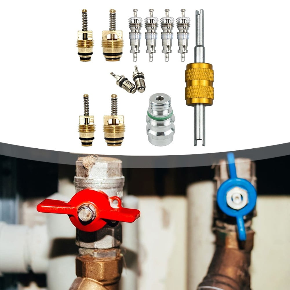 Mduoduo Air Conditioning Valve Core Kit R12 for R134a AC Refrigeration ...