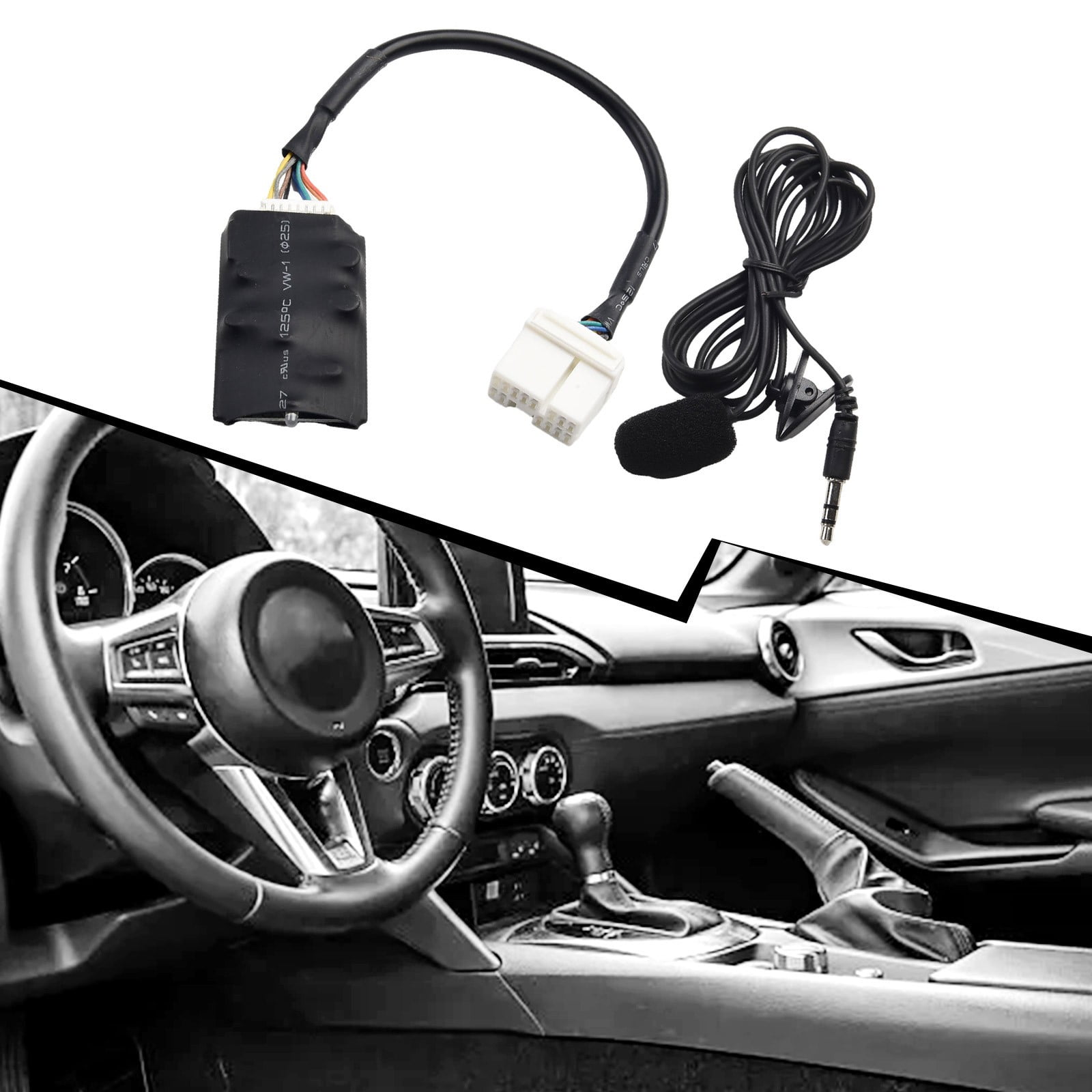 Mduoduo Bluetooth- Compatible Interface Cable Adapter Stereo AUX Module ...