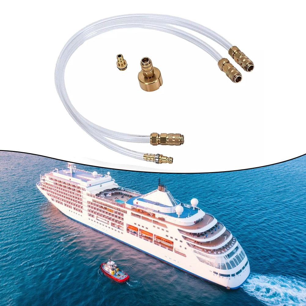 Mduoduo Boat Bleed Filler Kit Hydraulic Steering Filler Bleed Set Quick ...