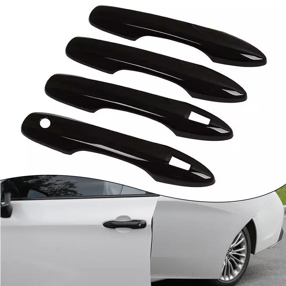 Mduoduo Bright black Front Car Door Handles Cover Trim For Toyota for ...