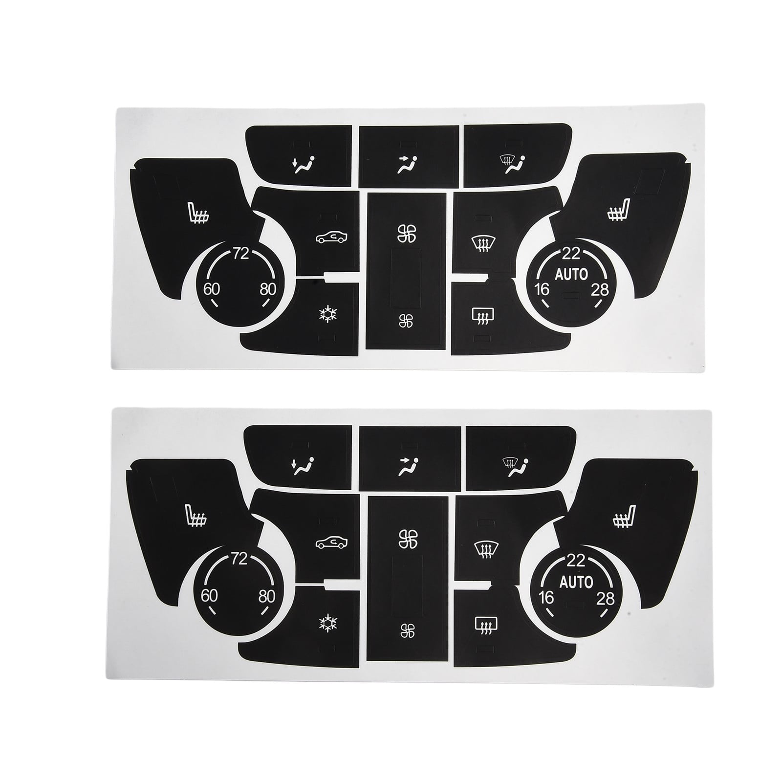 Mduoduo Car Button Repair Decal Sticker Air Condition Climate Control ...